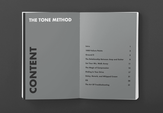 The Tone Method – The Guitar Institute