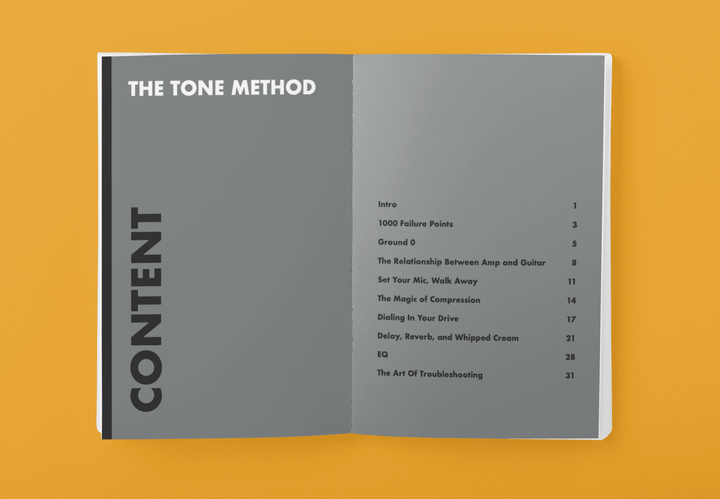 The Tone Method – The Guitar Institute